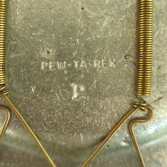 Pewtarex | Other | Vintage Pewtarex Pewtarex Pewter Alphabet Abc ...
